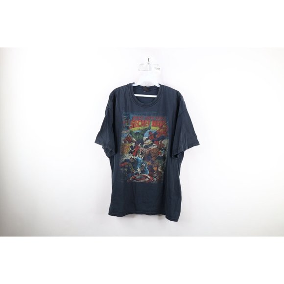 Marvel | Shirts | Vintage Marvel Comics Mens Xl Thrashed Spell Out ...